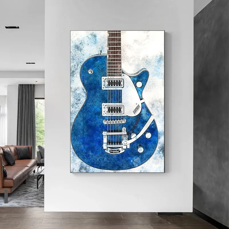 Abstract Paintings Of Rock Music
