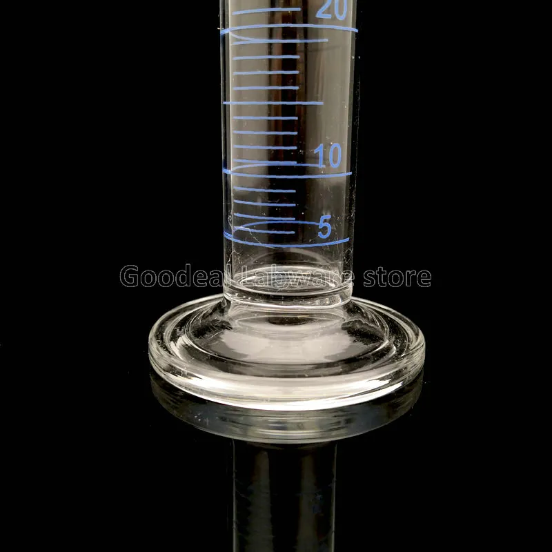 Graduated Glass Measuring Cylinder 10ml-1000ml with Stopper - Premium ...