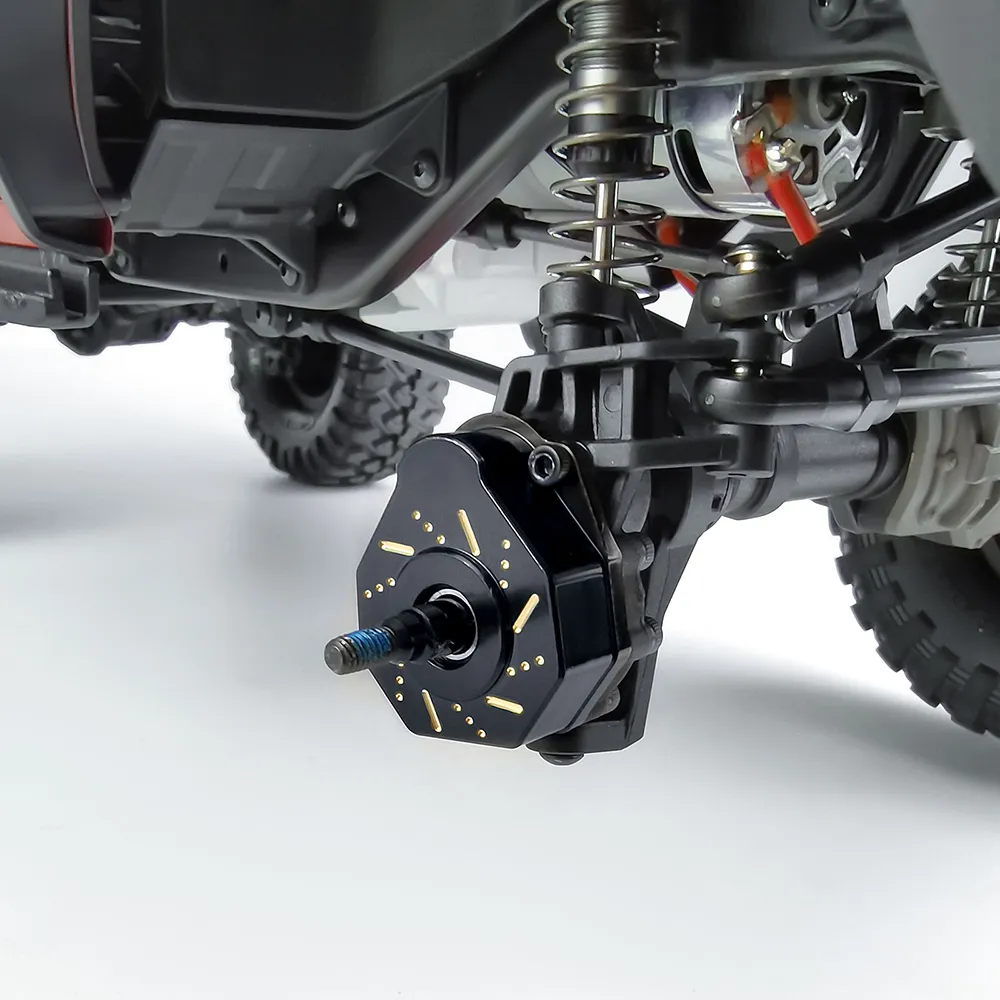 YEAHRUN Brass Portal Drive Counterweight Housing for TRX4 TRX6 1/10 RC ...