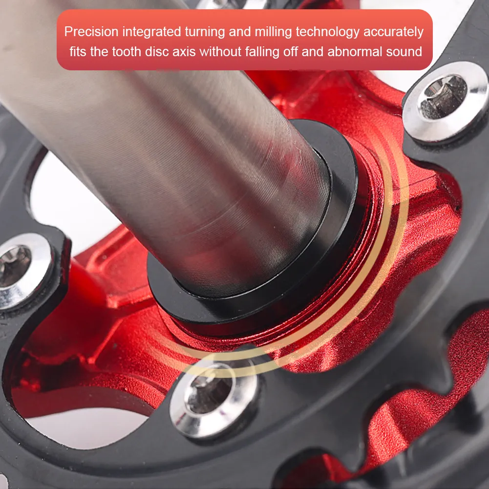 DHgate.com:Aluminum Alloy Bike Crank Cover Chain Wheel Spacers Adjuster ...