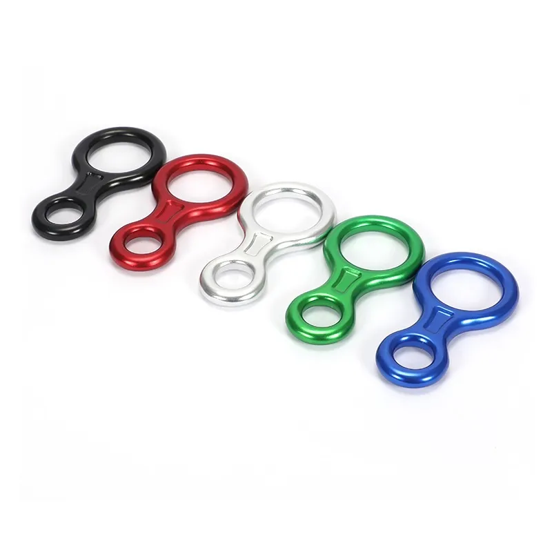8-Shape Aluminum Carabine lifting rigging equipment for Rock Climbing ...
