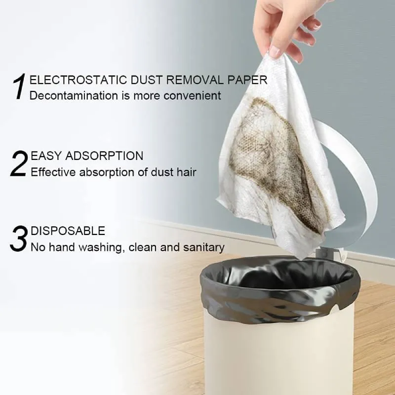 Electrostatic Microfiber Floor Cloths | Reusable Mop Pads for Dry ...