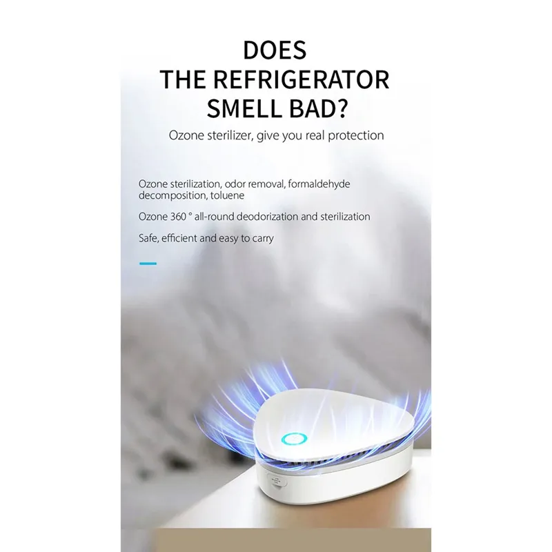 Portable Ozone Generator Sterilizer Air Purifier Ozone Electric ...