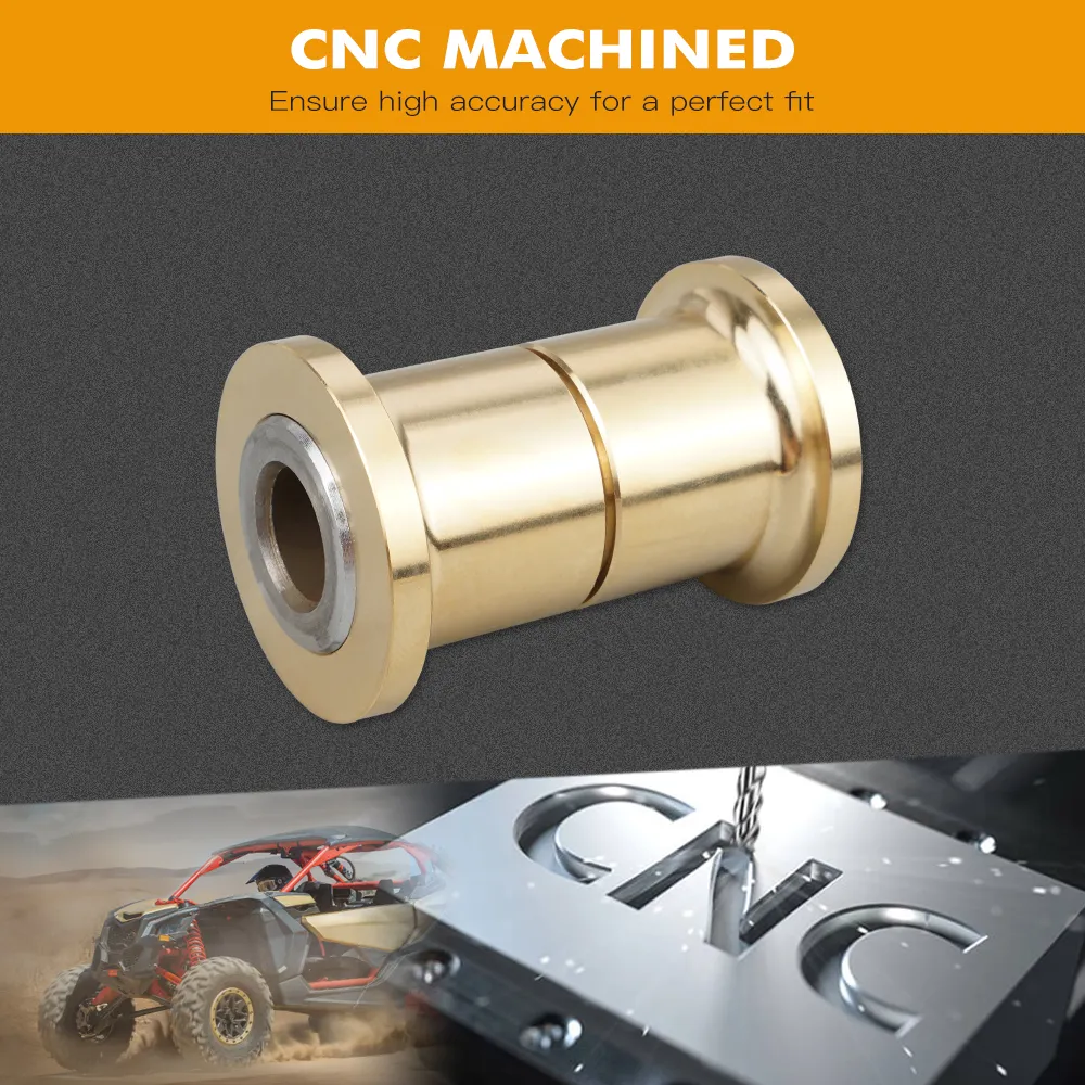 NiceCNC UTV Control Arm Bushing and Sleeve Kit with Brass Bushings for ...