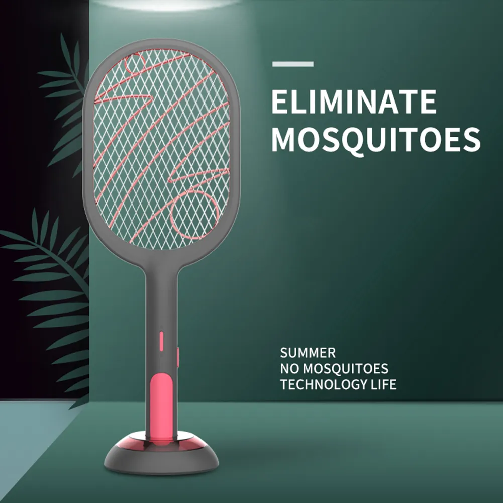 DHgate.com:Electric Mosquito Swatter Racket, 2 Modes 1200mAh USB ...