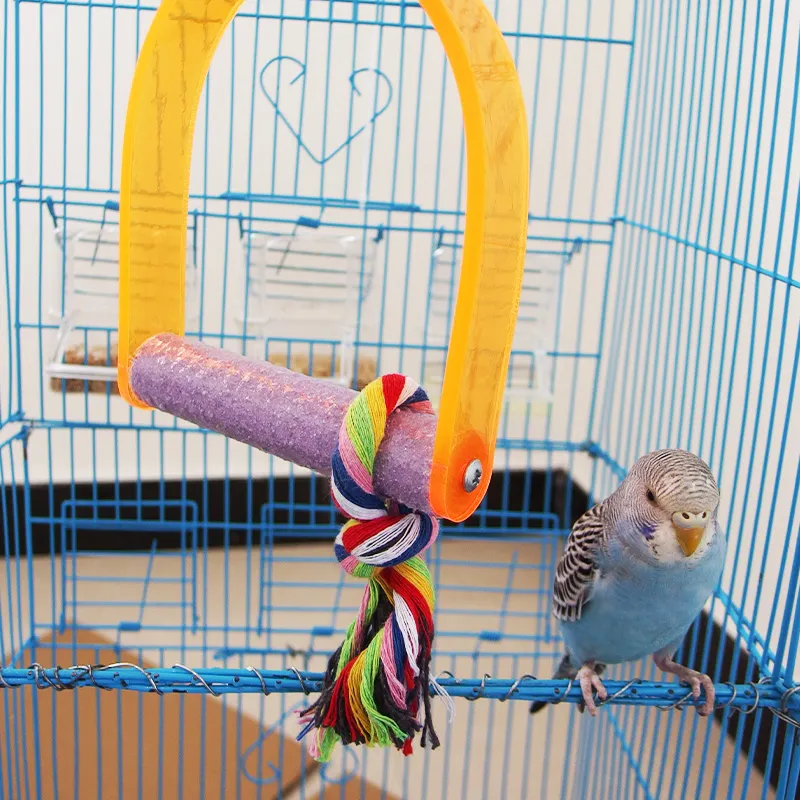 Cotton Spandex Leotard Stainless Steel Parrot Toy Hooks - Heavy Duty ...