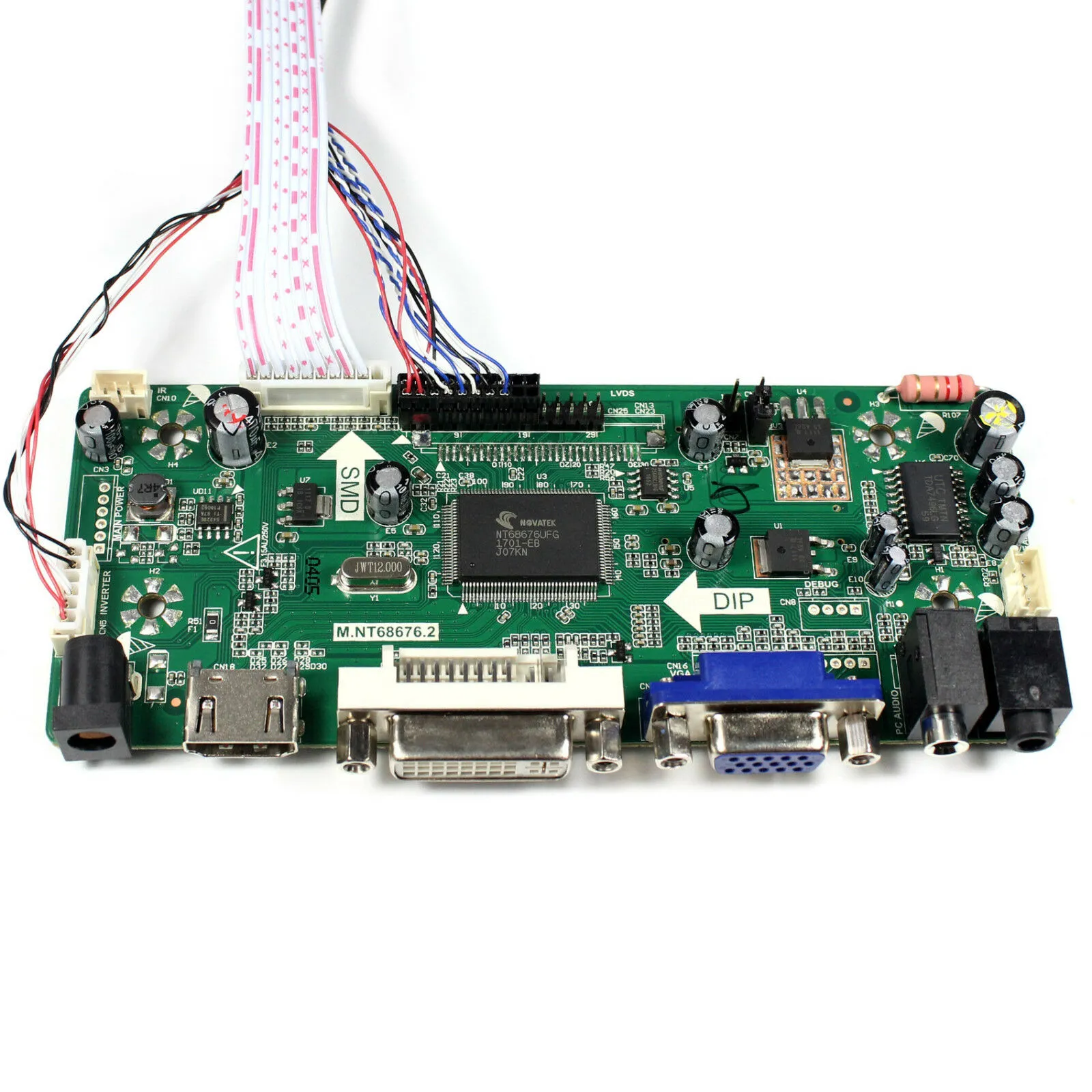 G104X1 LCD Controller Board, G104X1-L03 G104X1-L04 LED Monitor Driver ...