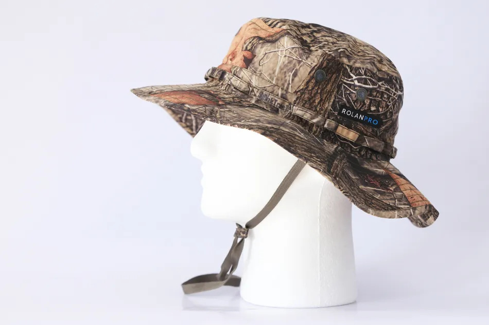 ROLANPRO Tactical Airsoft Sniper Bionic Camouflage Round-Brimmed c hat ...