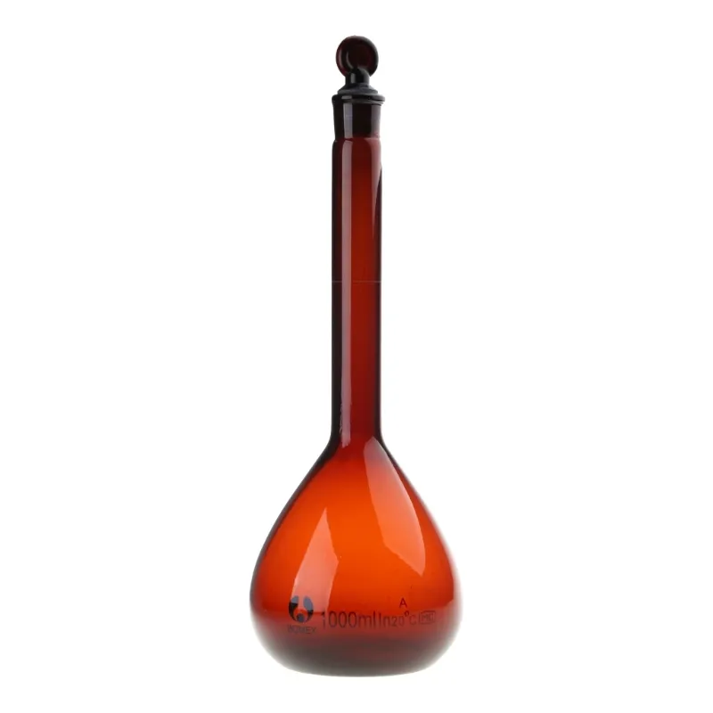 Glass Flask Laboratory: Chemistry Glass Flask With Ground Glass Stopper ...