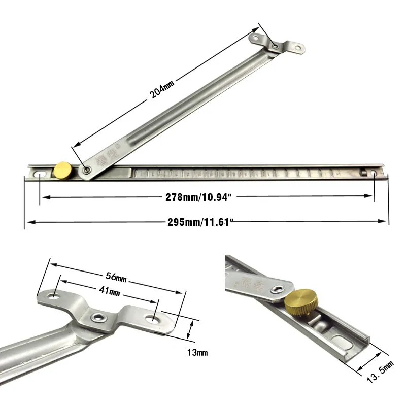 Safety Door Locks 12 Inch Child Safety Window Restrictor Windproof ...