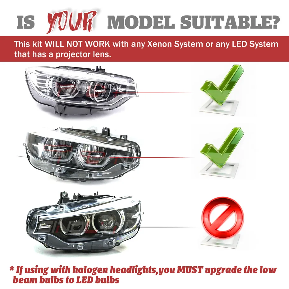 Sinolyn X Concept LED DRL for BMW F32 F82 F80 Pre-LCI Iconic Car ...