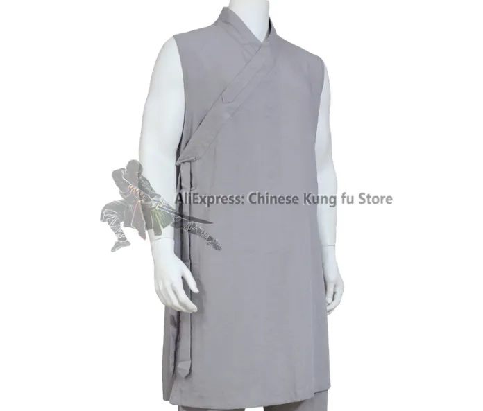 Shaolin Monk Robe Wudang Taoist Tai Chi Suit Kung Fu Uniform Wing Chun ...