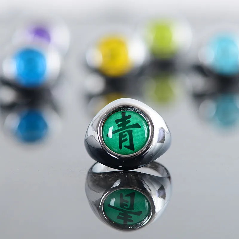 DHgate.com:Naruto Akatsuki Cosplay Ring Set - 10 Pcs Metal Rings ...