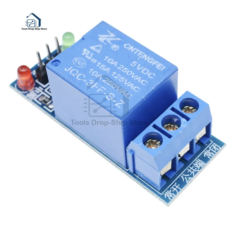5V Channel Relay Module Shield For Arduino: Control High Power Devices ...