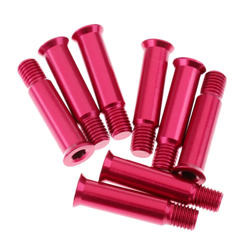 8-Piece Aluminum Alloy Roller Skate Axle Screws & Bolts - High ...