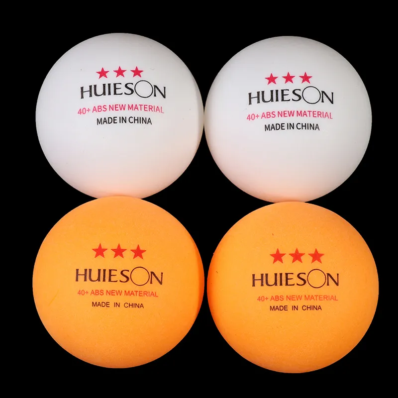 Professional 40mm High-Bounce ABS Plastic Table Tennis Balls 10-Pack ...