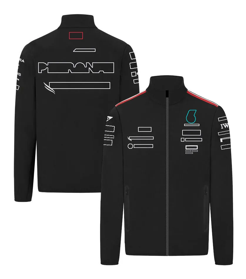 Formula 1 Official F1 Driver Hoodie Black Zip Sweat Jacket Racing Team ...