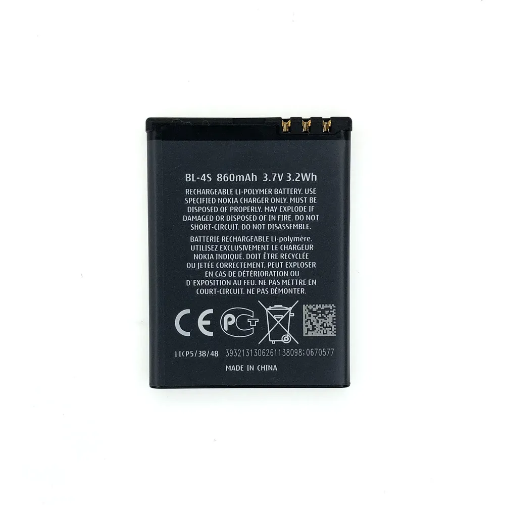 860mAh BL 4S BL-4S Battery For1006 2680s 3600s 3602S 6202C 6208c 7020 ...