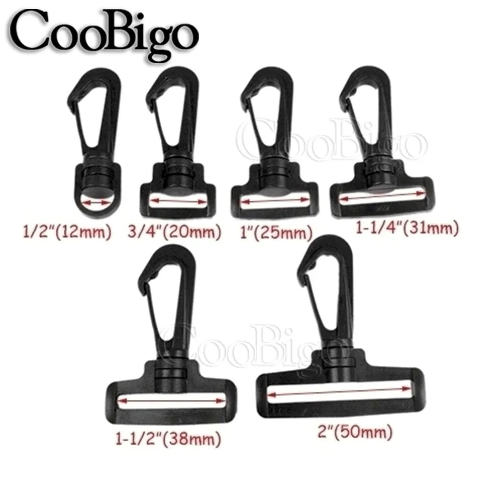 Plastic Swivel Snap Hooks Clips: Versatile Buckles For Backpacks ...