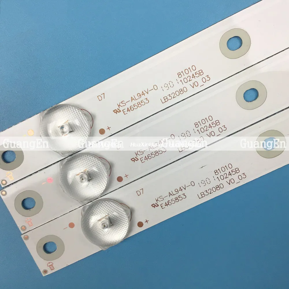DHgate.com:7-Lamp 620 mm LED Backlight Strip, LB-PF3030 ...