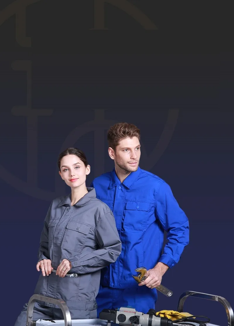 2024 Industrial Workwear Set: Tear-Resistant Coverall Uniform for Auto ...