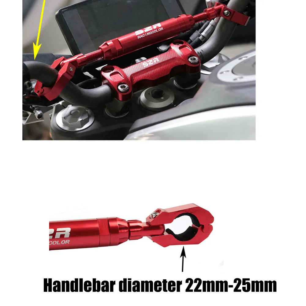 DHgate.com:Adjustable Anodized Aluminum Alloy Motorcycle Handlebar ...