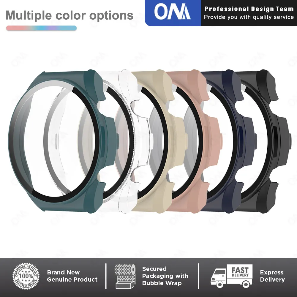 Xiaomi Mi Watch S1 Case & Screen Protector - Full Coverage PC Hard ...