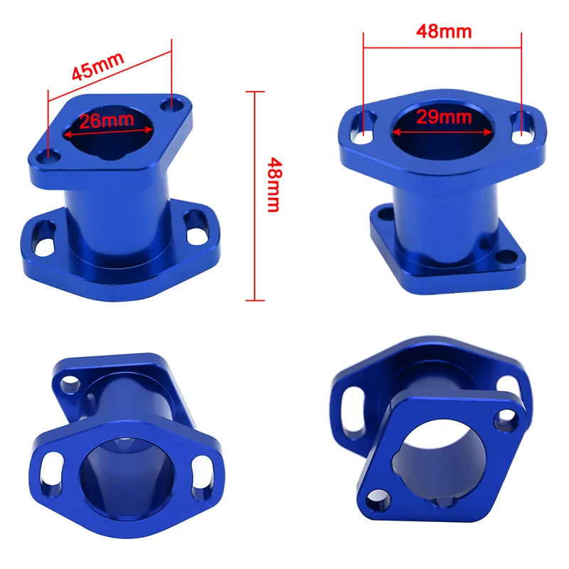 Alconstar 125cc-200cc Motorcycle Intake Manifold bike carburetor with ...