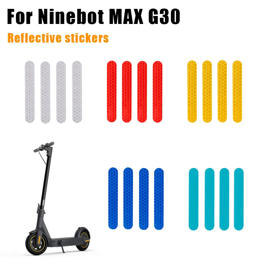DHgate.com:Rear Fender Cover Reflective Decorative Sticker for Ninebot ...