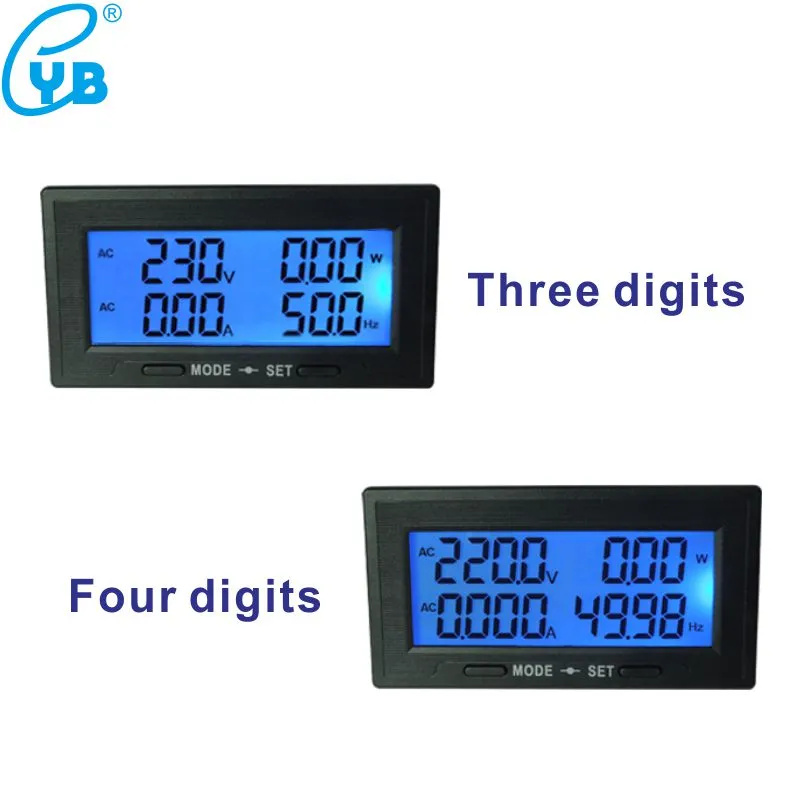 DHgate.com:Digital Voltmeter Ammeter Wattmeter Energy Frequency Power ...