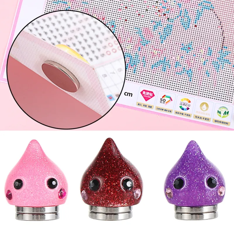 Diamond Painting Cover Holder - Glitter Fridge Magnets, DIY Craft Tools ...