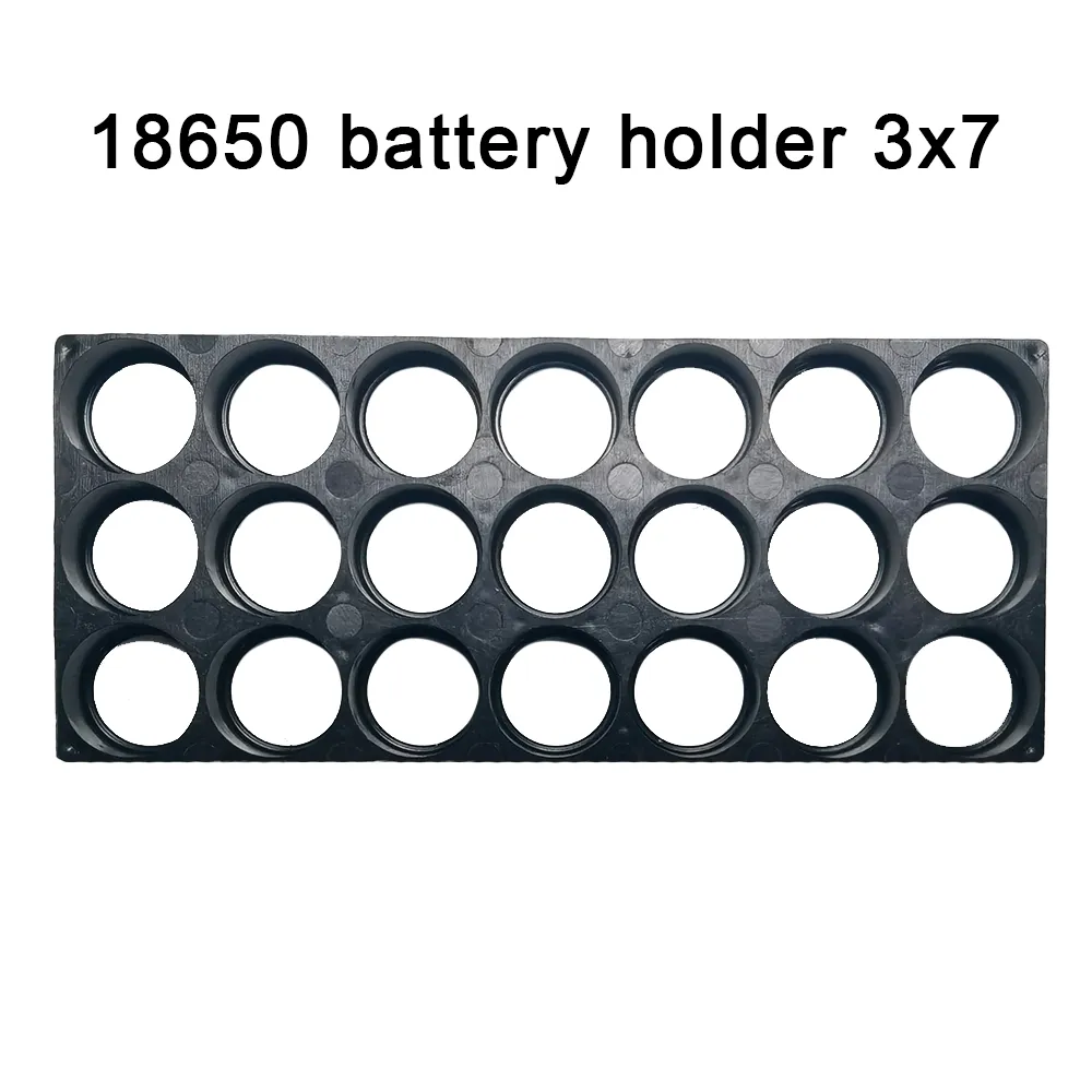 3/18650 Battery Plastic Holder Bracket, Radiating Shell Pack Heat Holder Battery Spacer Bracket ...
