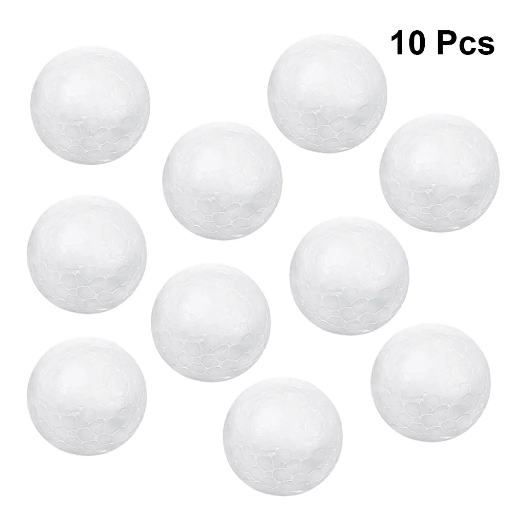 8cm Round White Polystyrene Foam Half Balls for Crafts, Christmas ...
