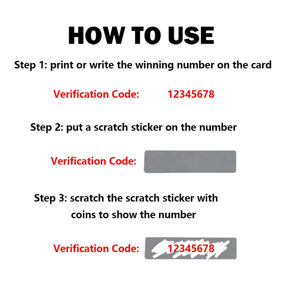 Wholesale Gray Rectangle Adhesive Scratch Off Sticker DIY Manual Hand ...