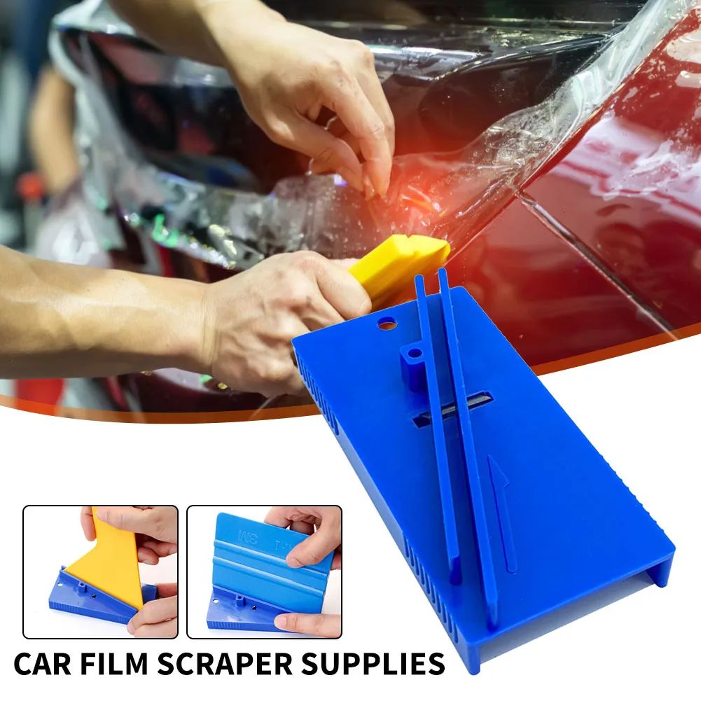 24 Pack Vinyl Wrap Squeegee With 20PCS Felt Fabric, 4 Inch