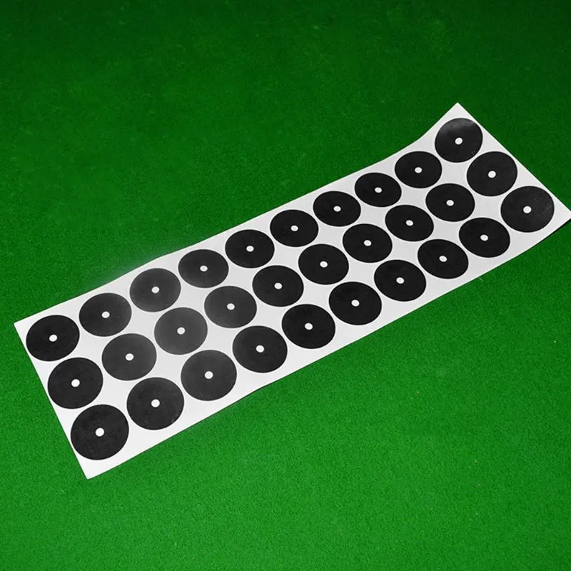96-Piece Durable Black Pool Table Marker Stickers for Billiards and ...