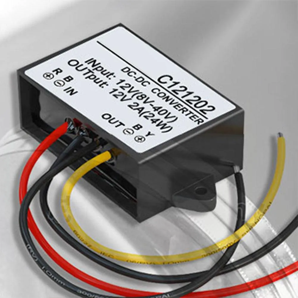 DHgate.com:C121202 DC 12V to DC 12V 2A Waterproof Voltage Regulator ...