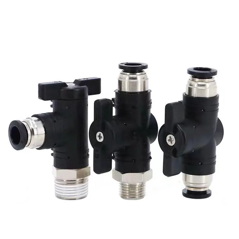 Pneumatic copper pipe valves with Direct Thrust and Plastic Hose Quick ...