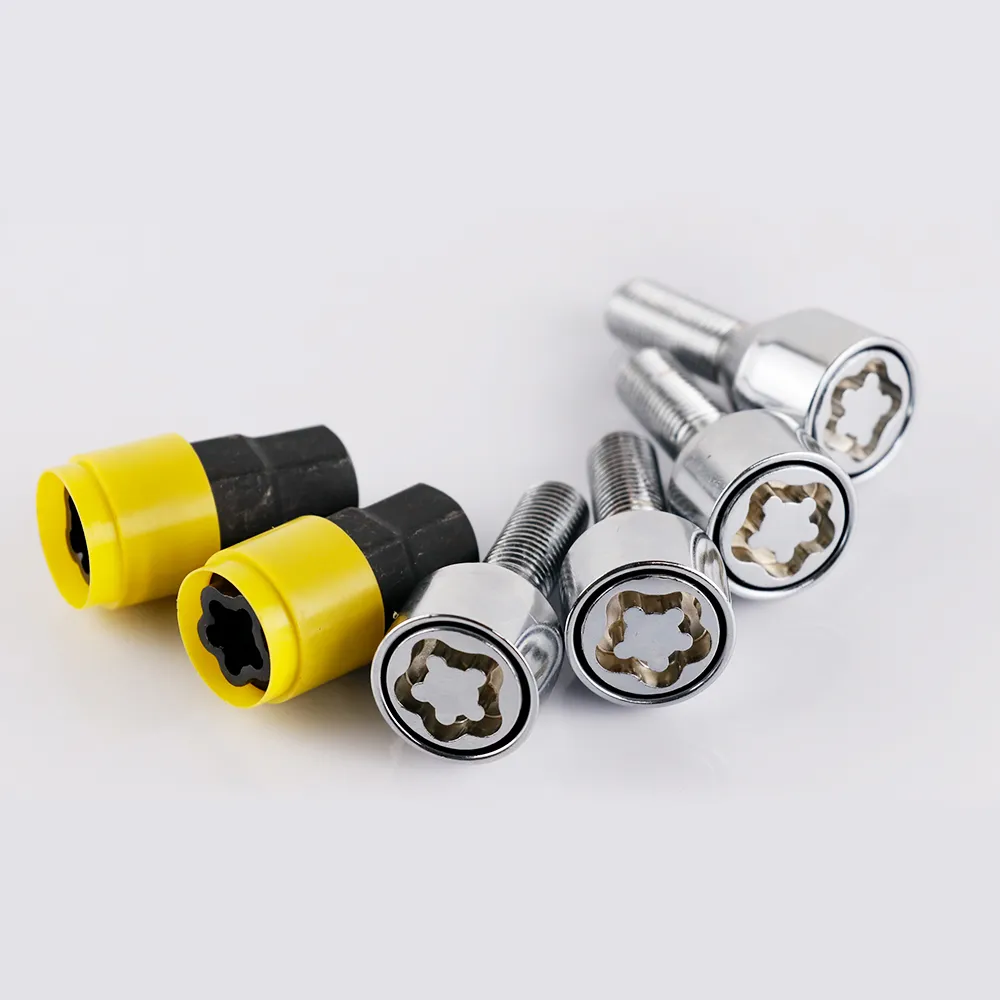 Anti-Theft M12 Steel Wheel Lock Security Bolts Lug Bolt Stud for Cars ...