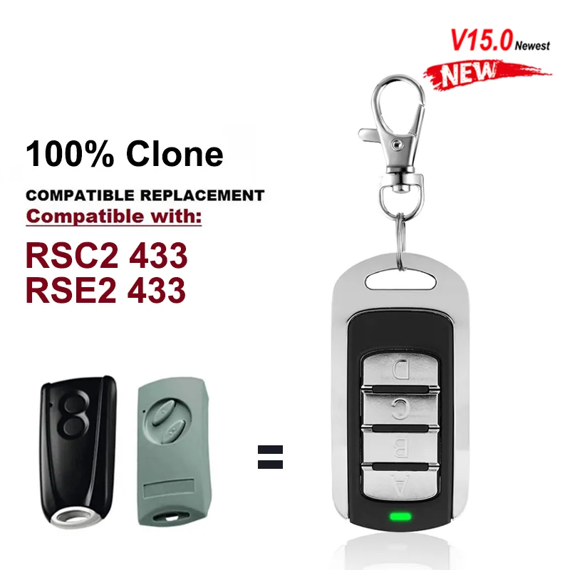 DHgate.com:433MHz Ecostar RSE2 RSC2 Liftronic Garage Door Remote ...