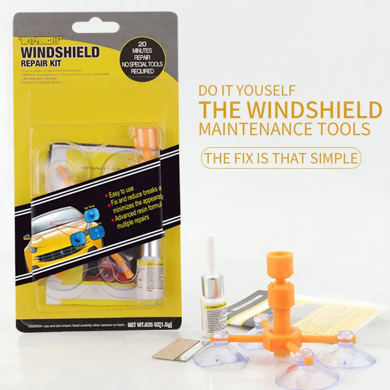 DIY Auto windscreen restoration kit for Windshield, Window, Phone ...