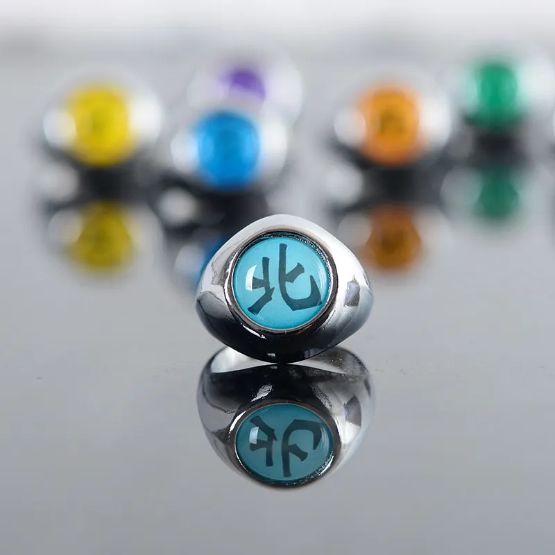 DHgate.com:Naruto Akatsuki Cosplay Ring Set - 10 Pcs Metal Rings ...