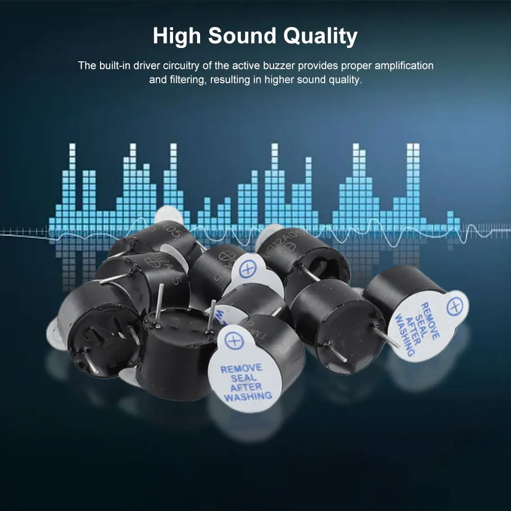 DHgate.com:Sharp Alarm Clock with USB: 10-Pack Active Buzzer for Arduino Projects:Office ...