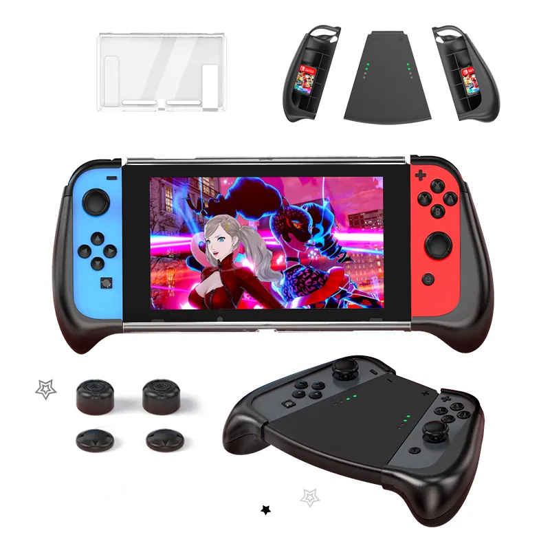 DHgate.com:Multi-functional Grip For Nintendo Switch Console Grip LaR ...