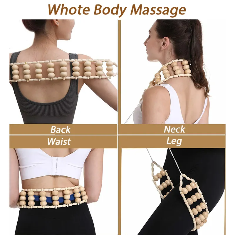 Wood Back Massage Rollers Cellulite Therapy Tools... From Ddmydec, $81. ...