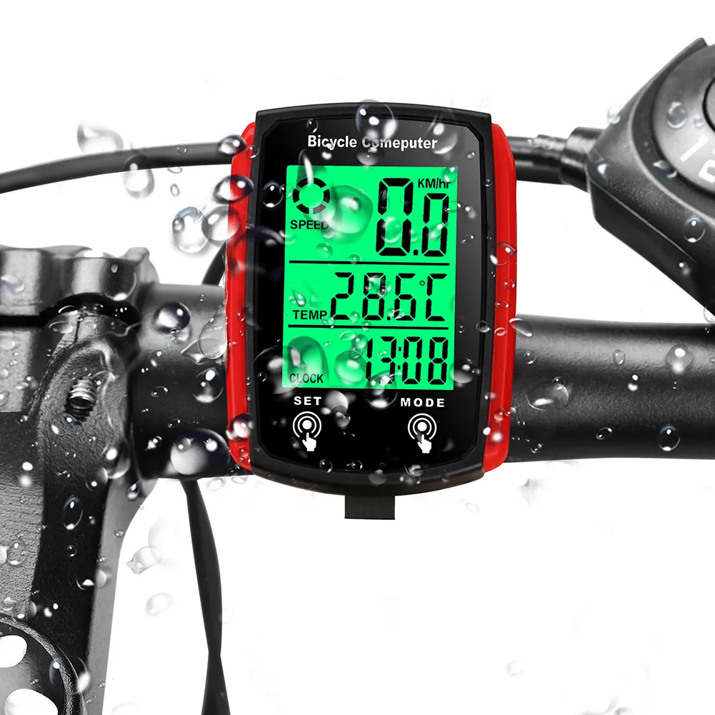 2024Waterproof Bicycle jelling Speedometer