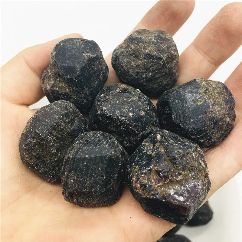 50 1000g Natural Rough Garnet, Unsearched Rock Stone Crystal Raw From ...