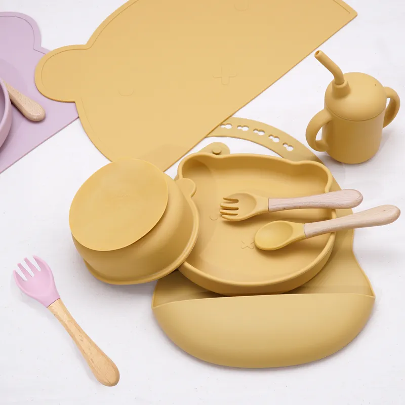 DHgate.com:Soft Silicone Toddler Placemat BPA-Free Kids Table Mat with ...