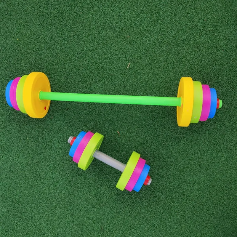 Adjustable Children's Weight Set: Kids' Barbell & Dumbbell Set for Home ...