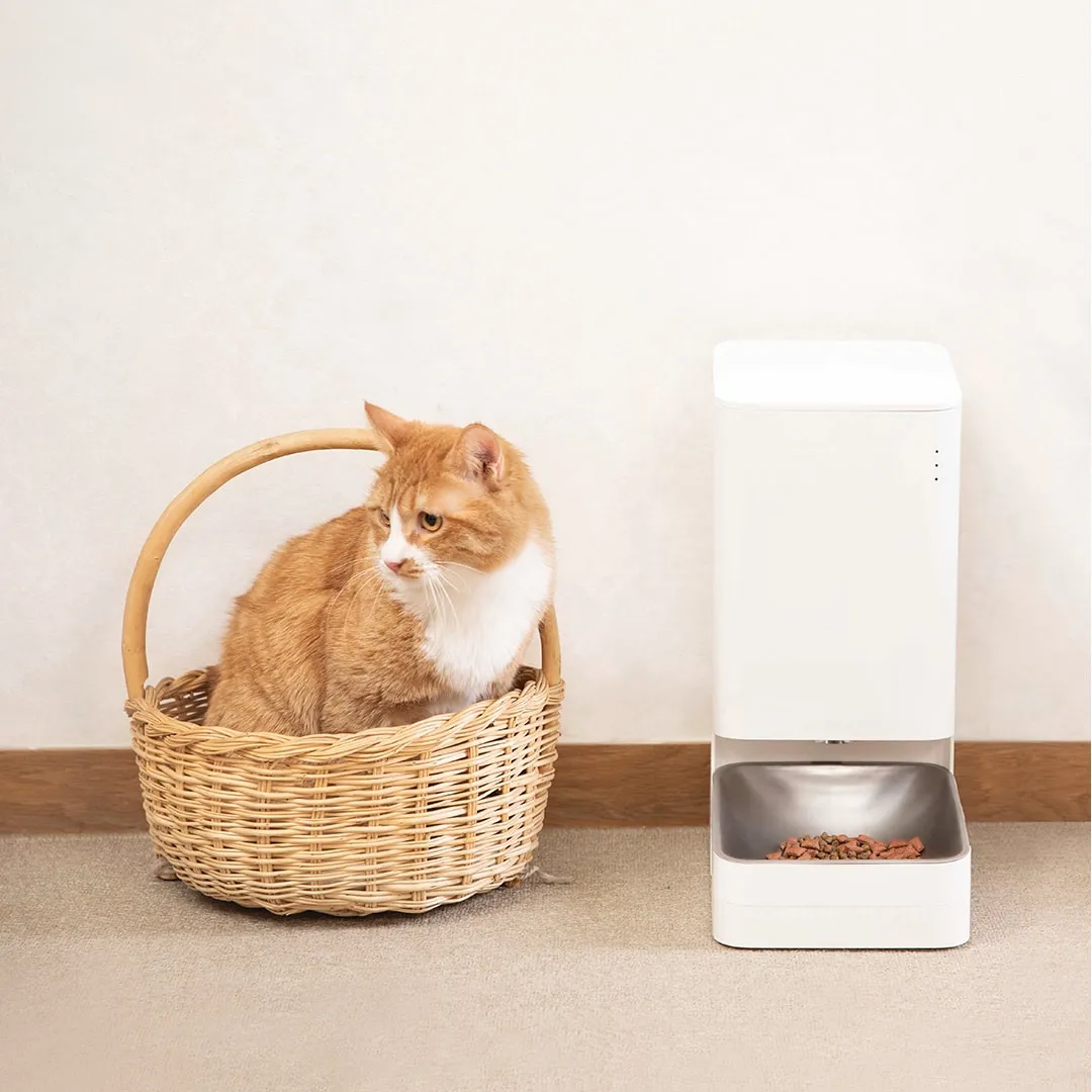 DHgate.com:Automatic Pet Feeder, Smart APP Control Food Dispenser Bowl ...